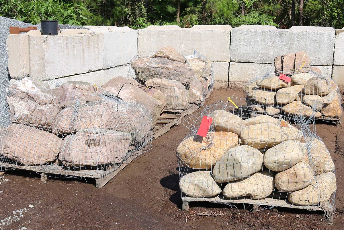 Palletized Stone - Yard Works Landscape Supply