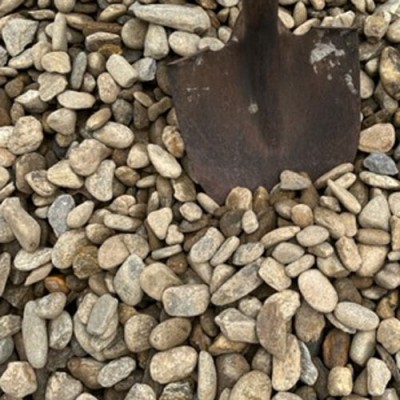Large White River Rock 1 inch+ - Yard Works Landscape Supply