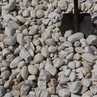 Large White River Rock 1 inch+ - Yard Works Landscape Supply