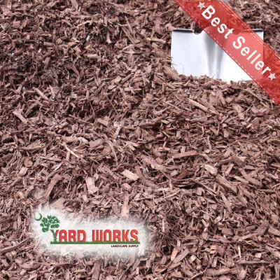 YW Brown Dyed Mulch - Yard Works Landscape Supply