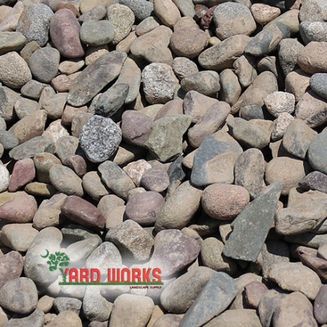 NE Hudson River Stones 3/4 inch - Yard Works Landscape Supply
