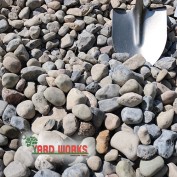 Large White River Rock 1 inch+ - Yard Works Landscape Supply