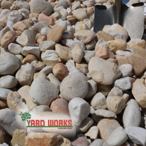 Large White River Rock 1 inch+ - Yard Works Landscape Supply